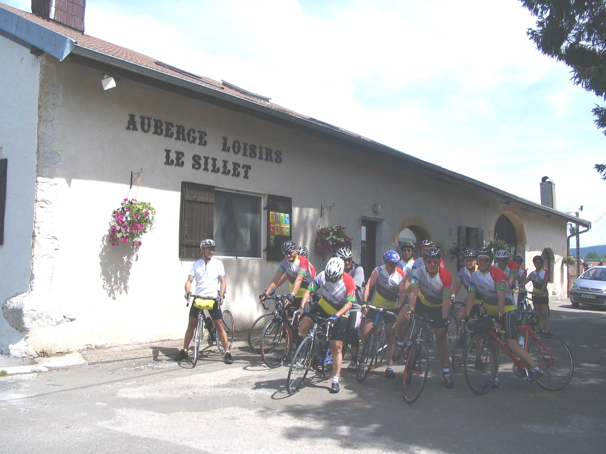 Cyclistes - Auberge le Sillet